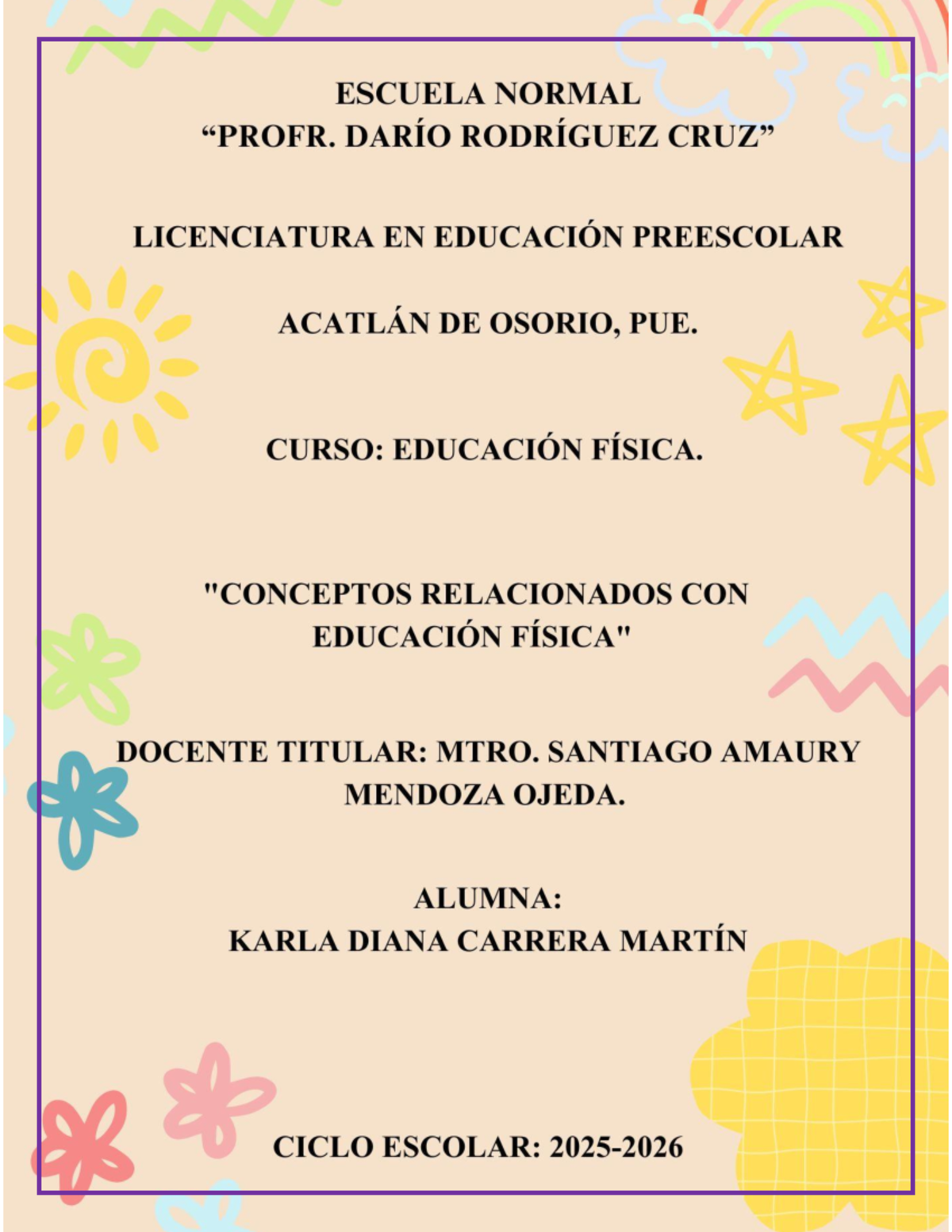 Conceptos Fundamentales de Educación Física - Plan de Estudio 2022 ...