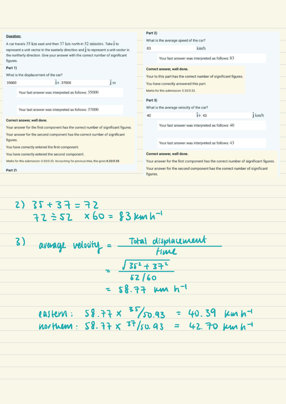 PHYS 1121 LAB TEST 1 Revision Notes and Solutions - Studocu