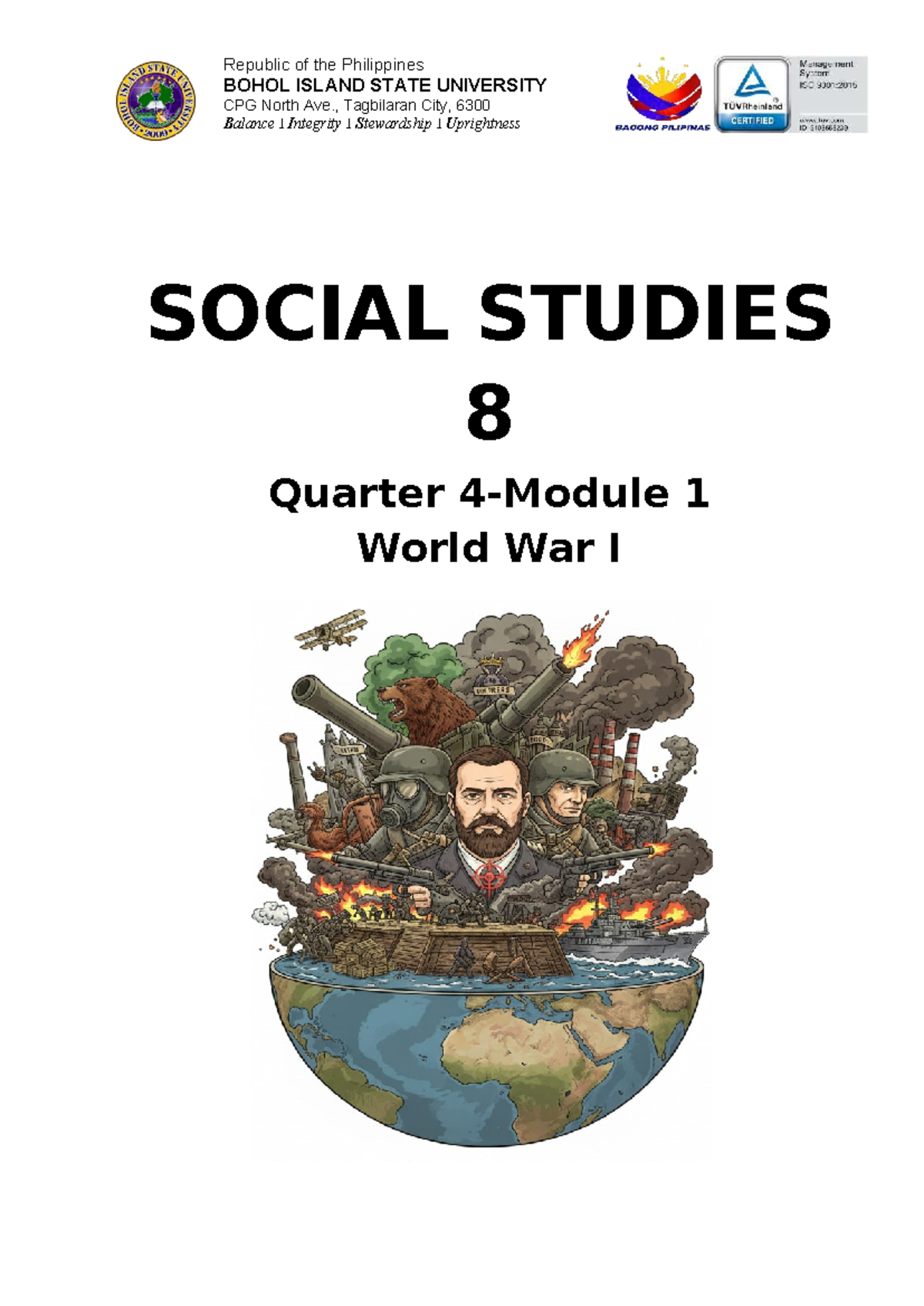 SS8 Module 2: Understanding World War I and Its Impact - Studocu