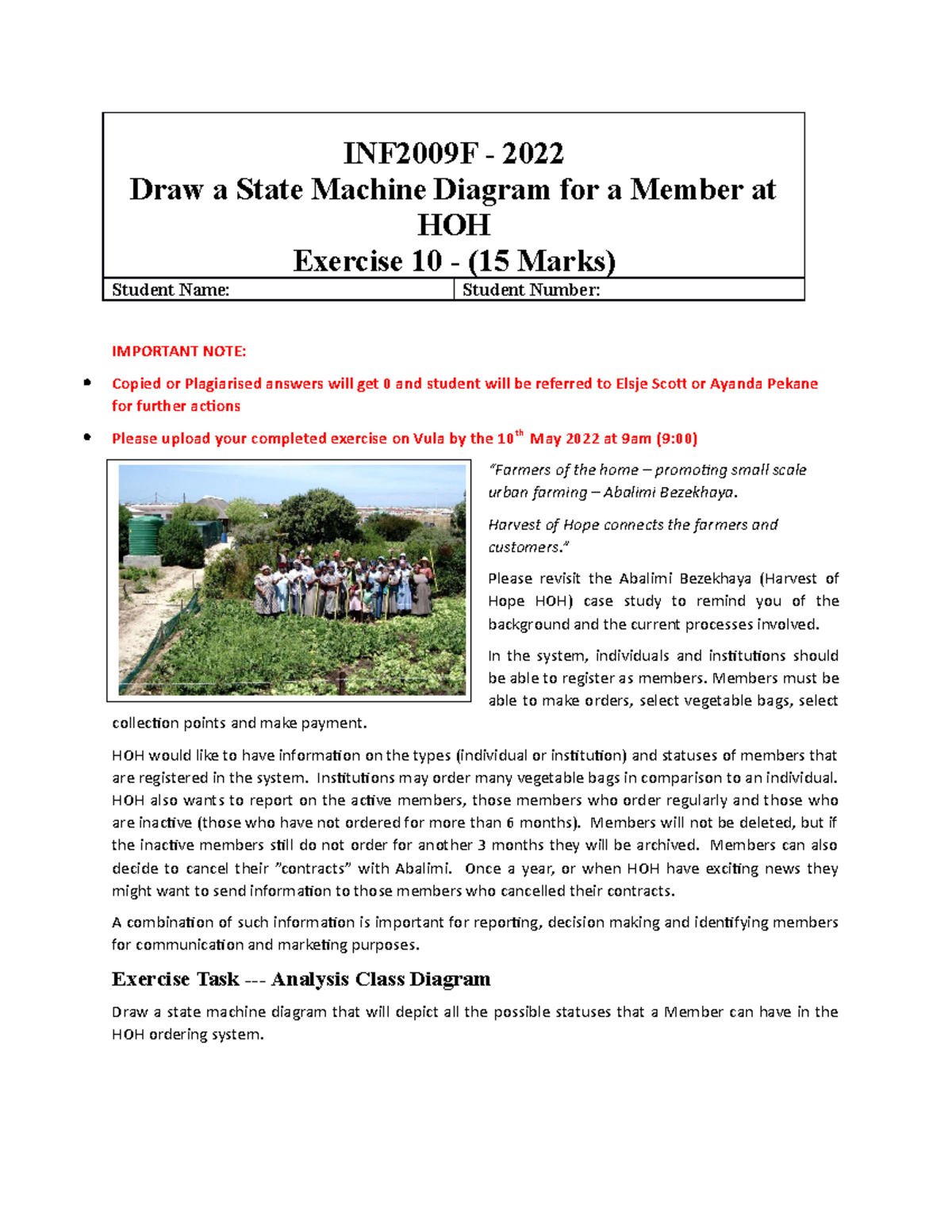 INF2009 F State Machine Diagram Exercise 10 2022 Solution V 2 ...