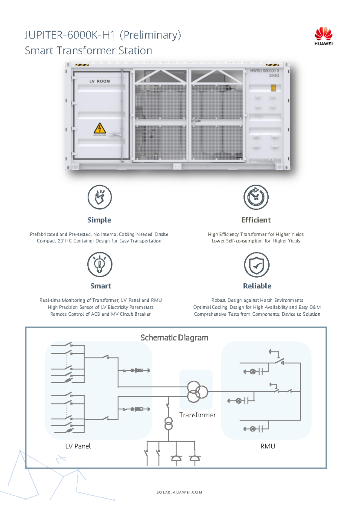 Jupiter-6000K-H1 330KTL Smart Transformer Station Datasheet - Studocu