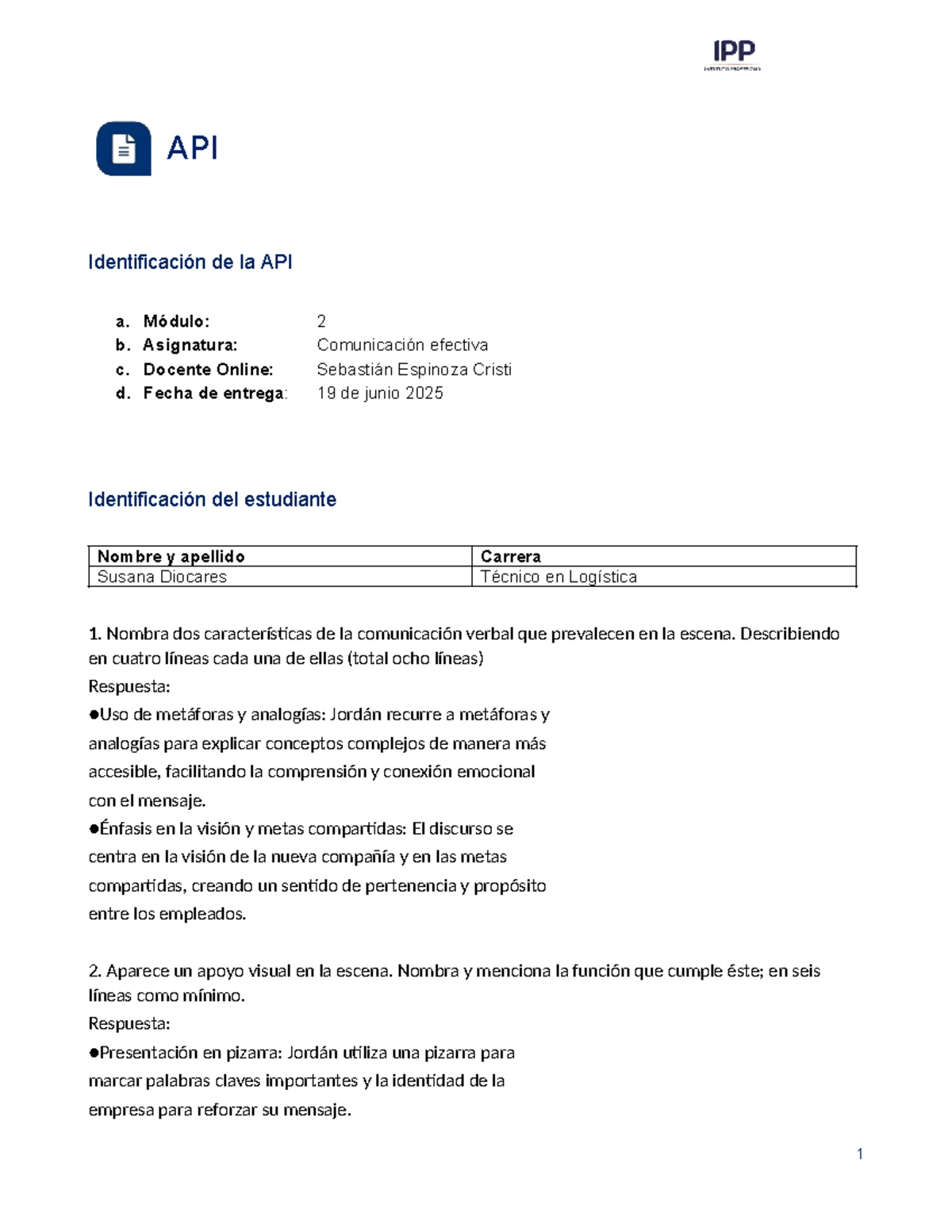 API 4: Herramientas de Comunicación Efectiva en Tiempos de Pandemia - Studocu