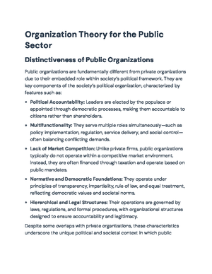 [Solved] Differentiate between public and private sector - Organization ...