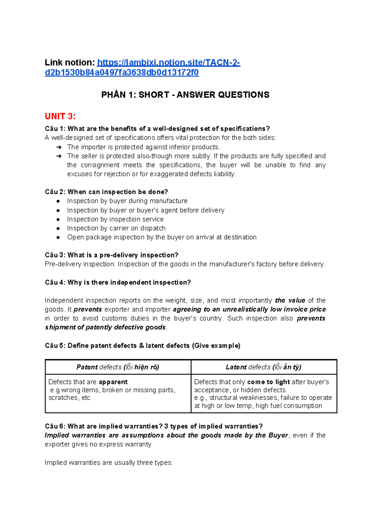 TACN4 Final Exam Review - Key Concepts and Questions - Studocu