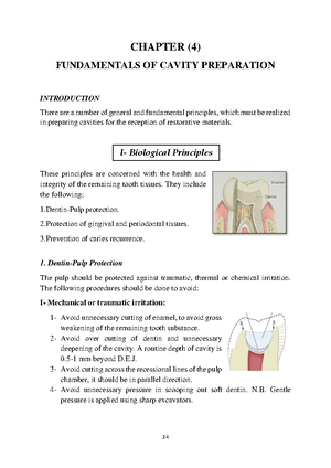 Ch 3 Cavity classification and nomenclature - CHAPTER (3) CAVITY ...