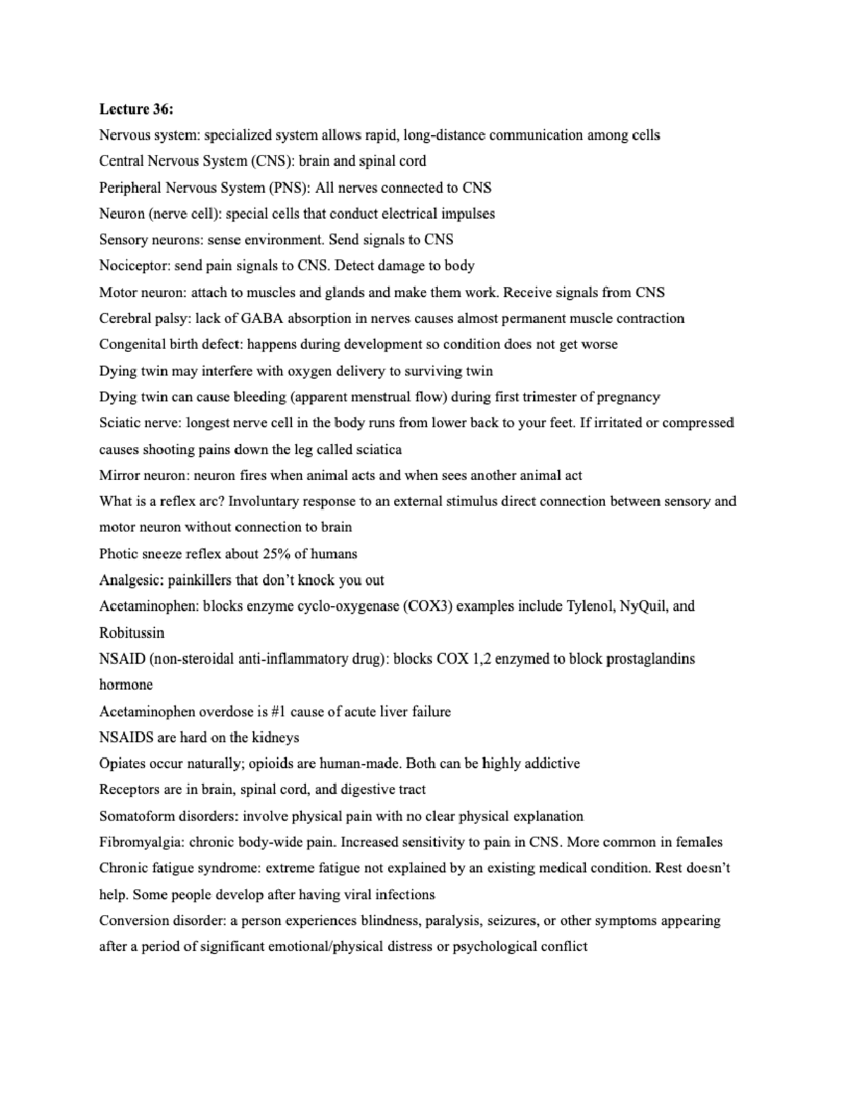Biology 1102, Lecture 36: Advanced Cellular Processes and Functions ...