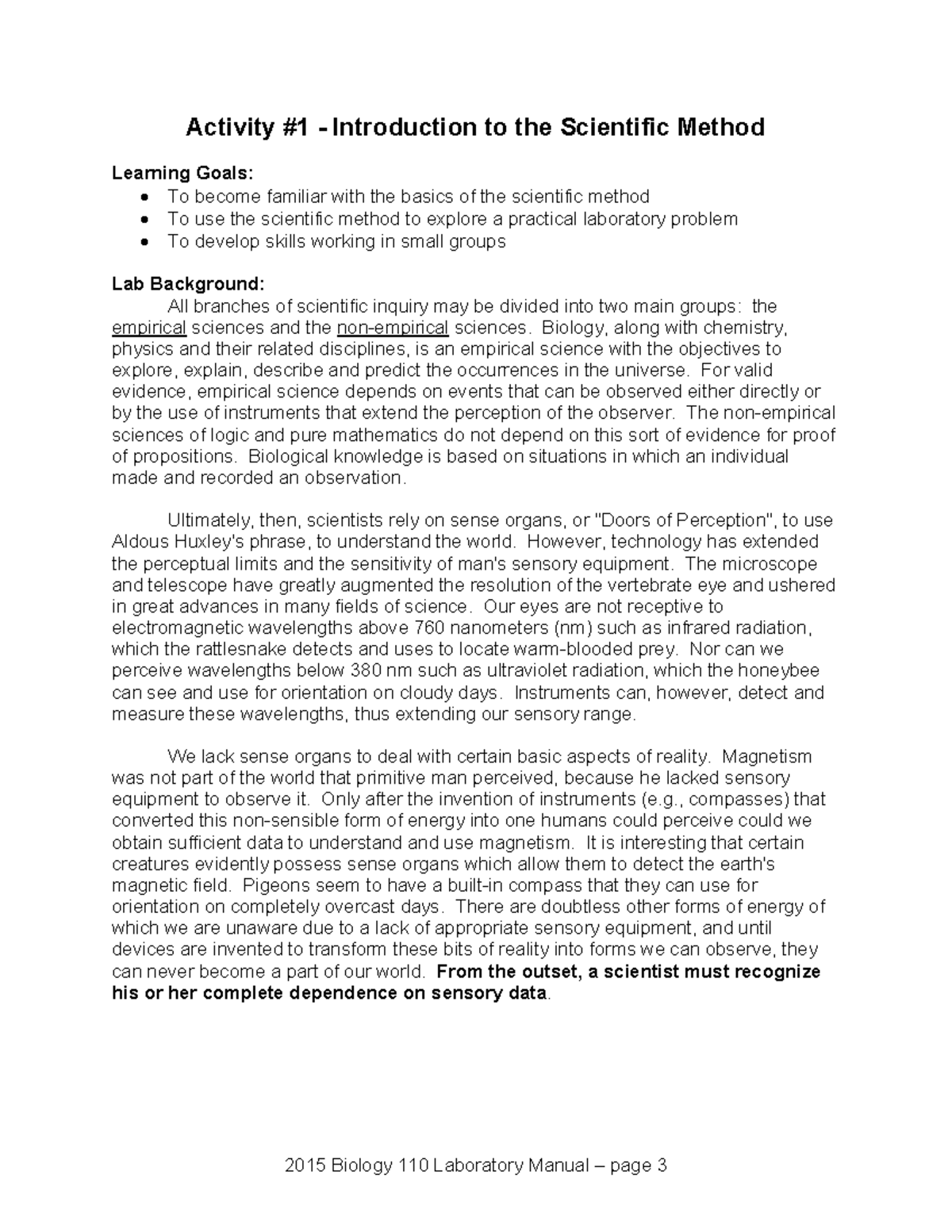 Lab01: Understanding the Scientific Method in Practical Applications ...