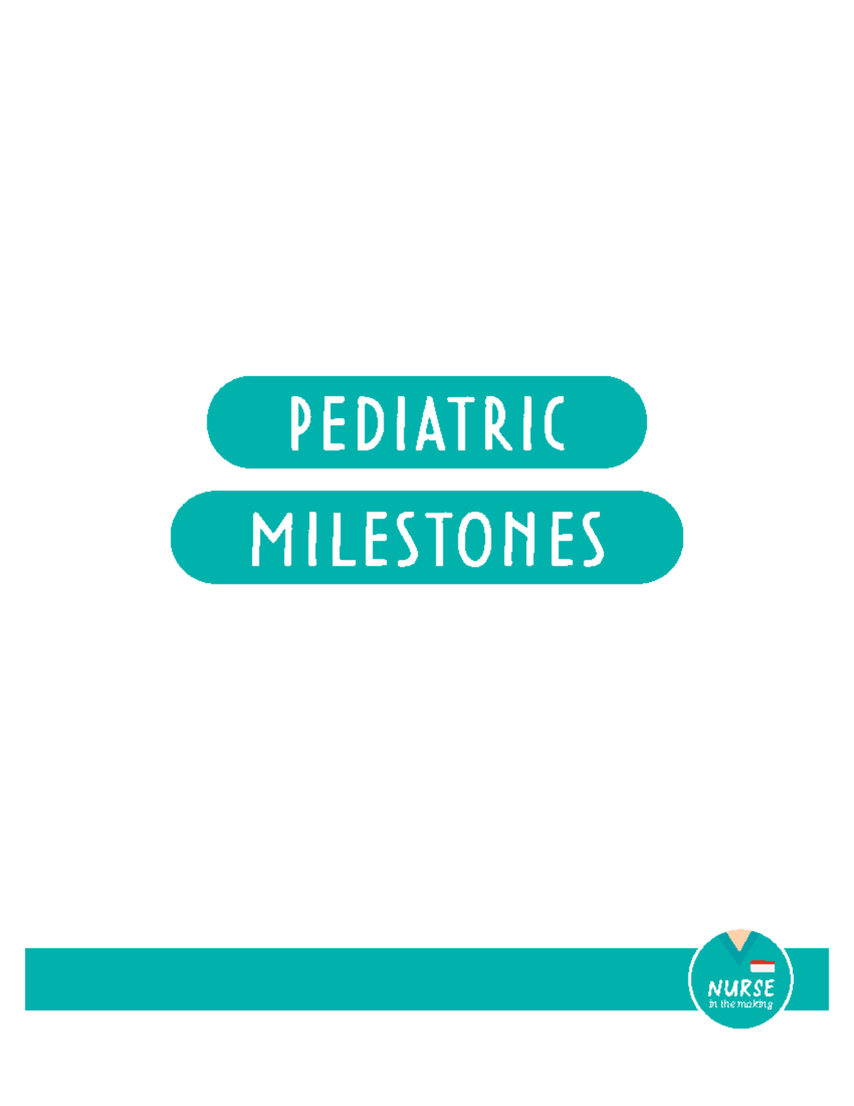 PEDS - Pediatric Milestones and Developmental Stages Review - Studocu