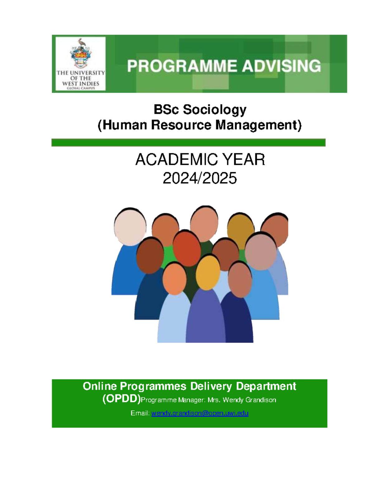 Revised BSc Sociology (HRM Minor) Programme Guide AY 2024-2025 - Studocu