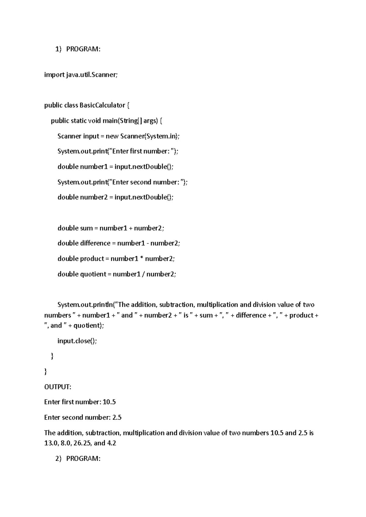 Level 2 - Step Practice Solutions for Programming Exercises - Studocu