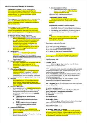 PAS 40 Investment Property - PAS 40 INVESTMENT PROPERTY I. NATURE PAS ...