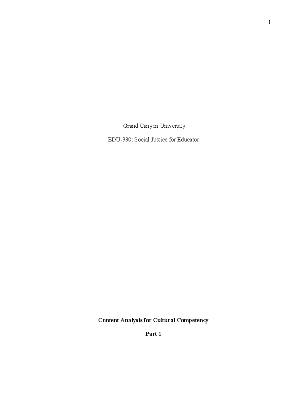 EDU 330 Topic 5 Cultural Competency Analysis of The Magic School Bus ...