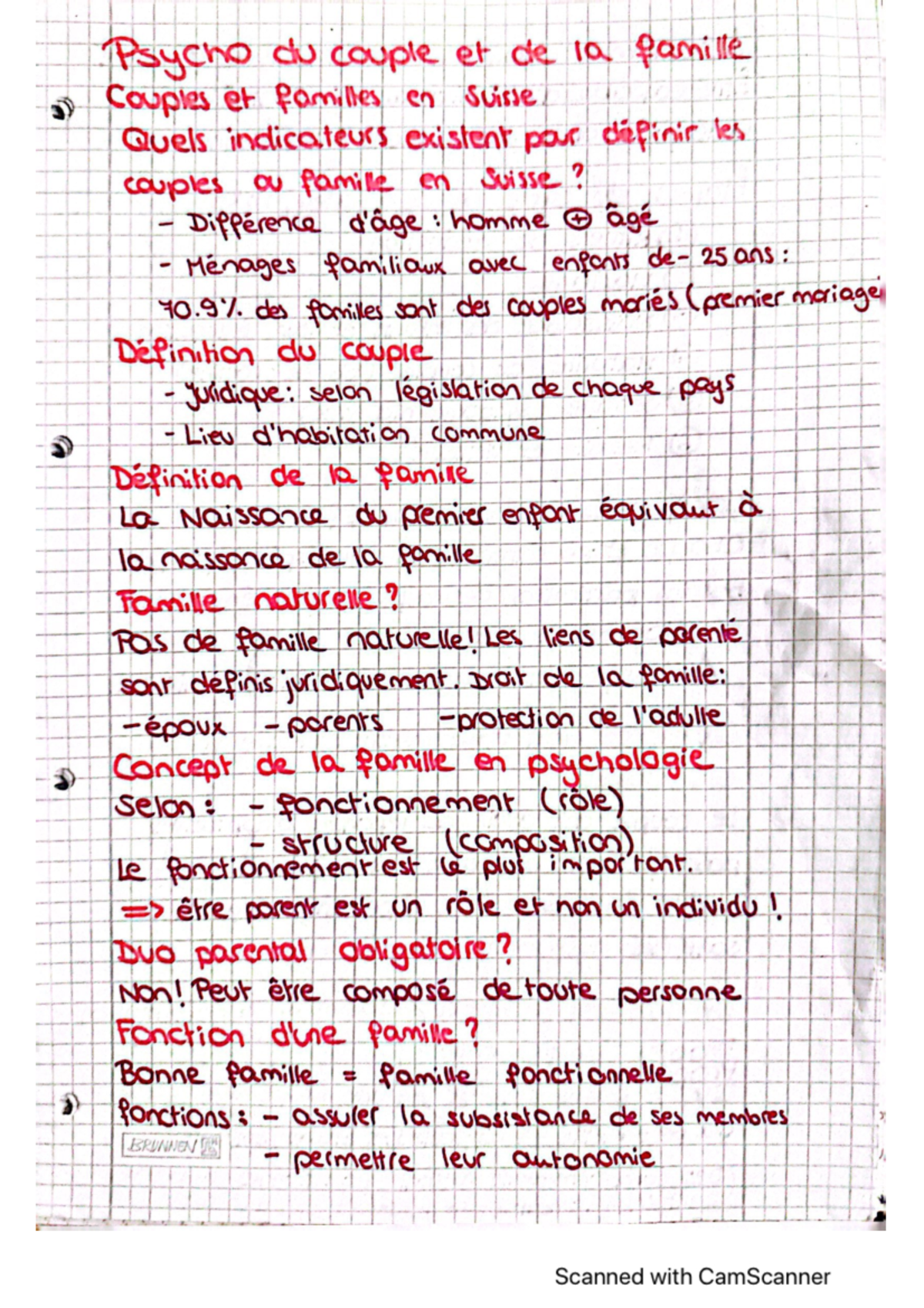 Résumé psycho couple et famille B3 - Psycho du couple et de la famille ...