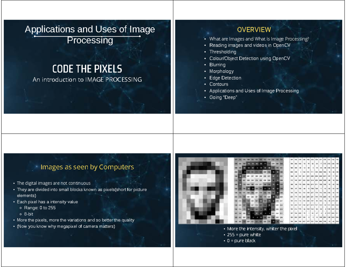 00 OpenCV Basics - TGMT: Applications & Techniques in Image Processing ...