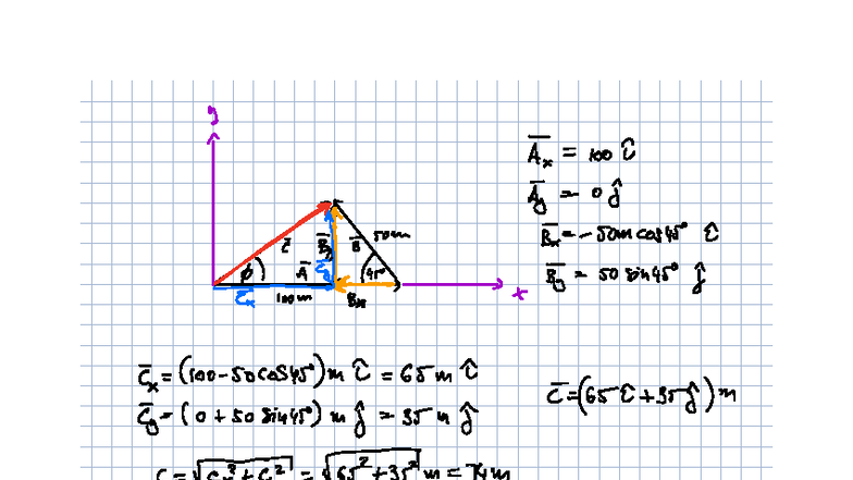 Vectors Analysis and Calculations - 3. Vectors 09-02-2025 Part 2 - Studocu