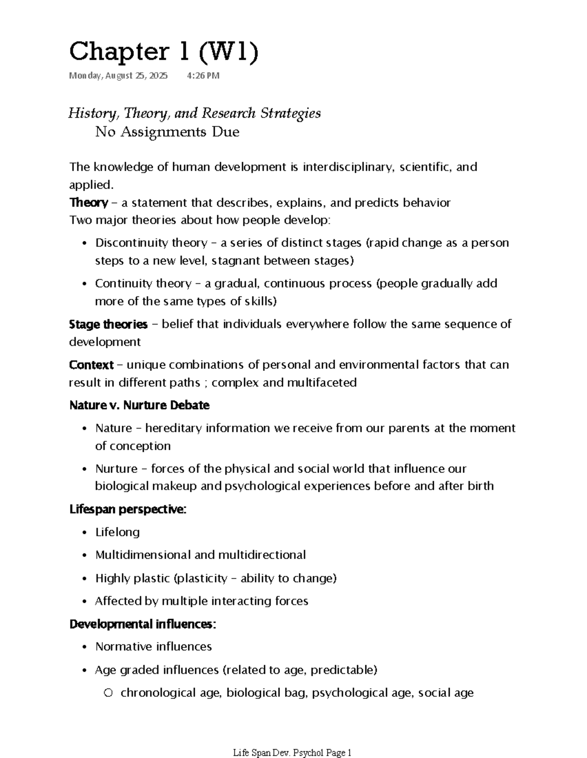 Cognitive Development in Infancy and Toddlerhood: Key Concepts (W1) - Studocu