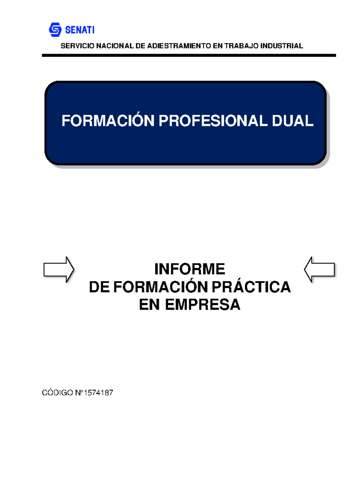 Informe de Formación Práctica en Empresa - Administración Industrial ...