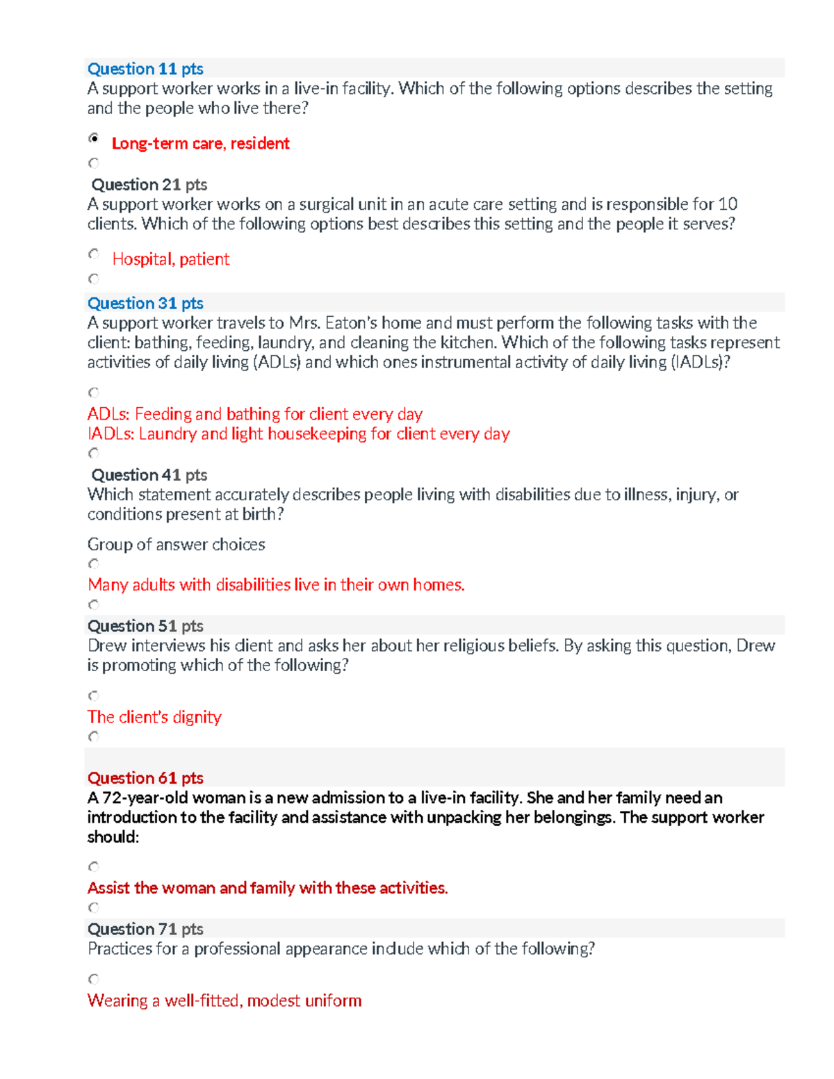 QUIZ - 1 - PSW - Key Concepts from Chapters 1, 2, 3 & 8 - Studocu