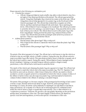 [Solved] Lineups showups and photographic arrays are valid ...