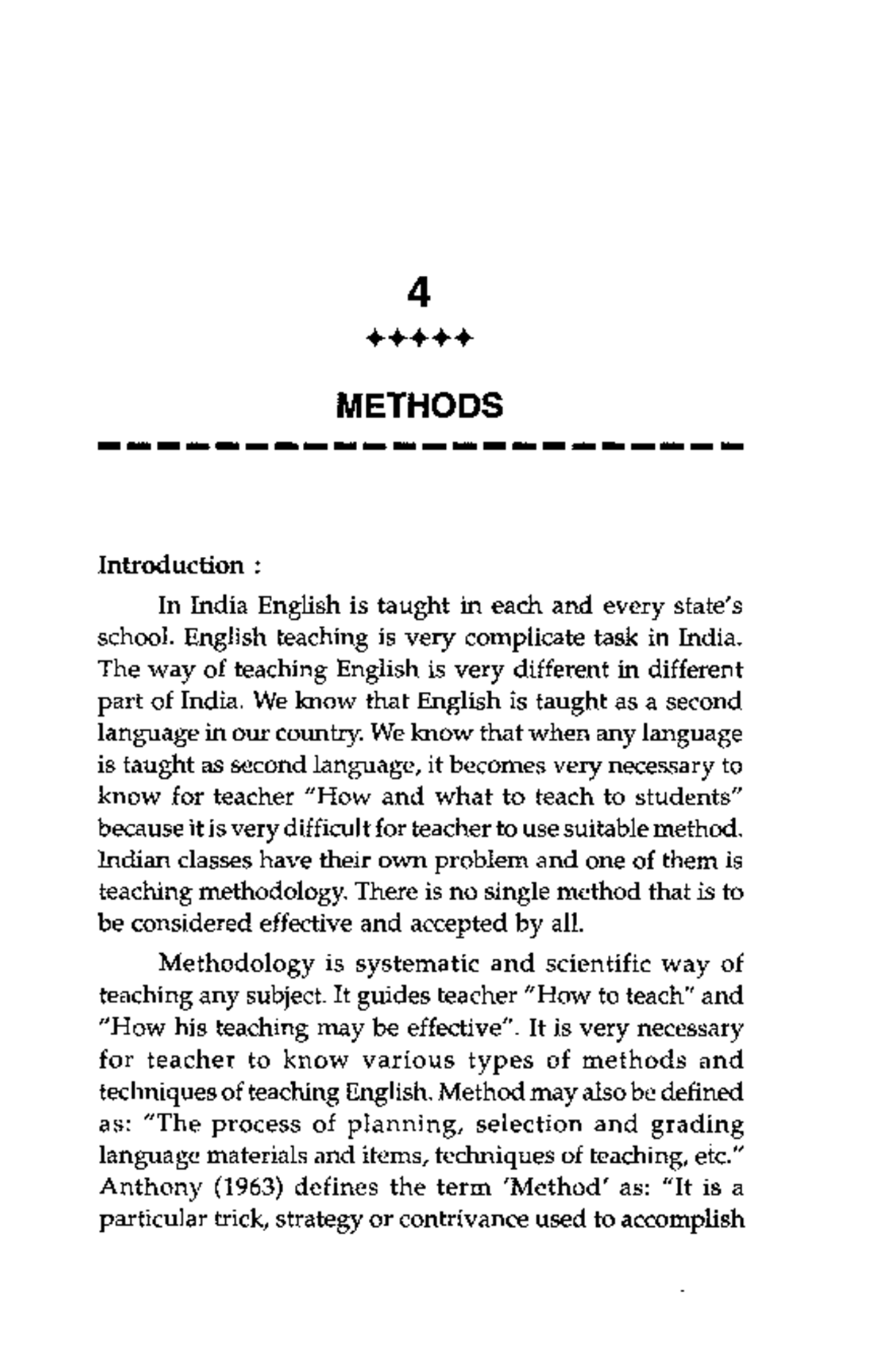 Teaching English in India: 4 Effective Methods for ESL - Studocu