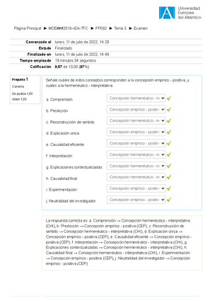 Examen final del curso DD004 - Página Principal MDE###2018-vEA-TFC ...
