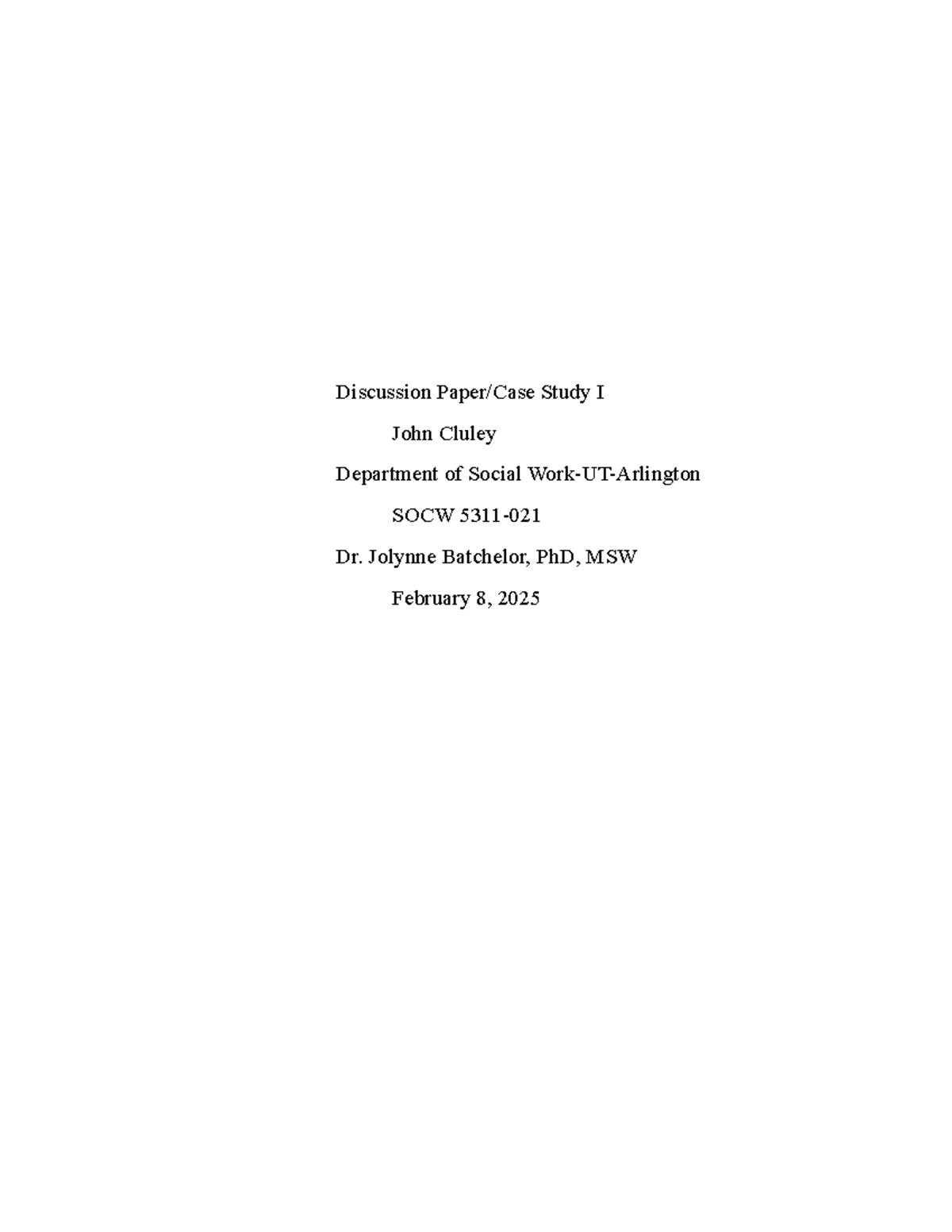 SOCW 101: Case Study I on Family Systems Theory and Laura's Challenges ...