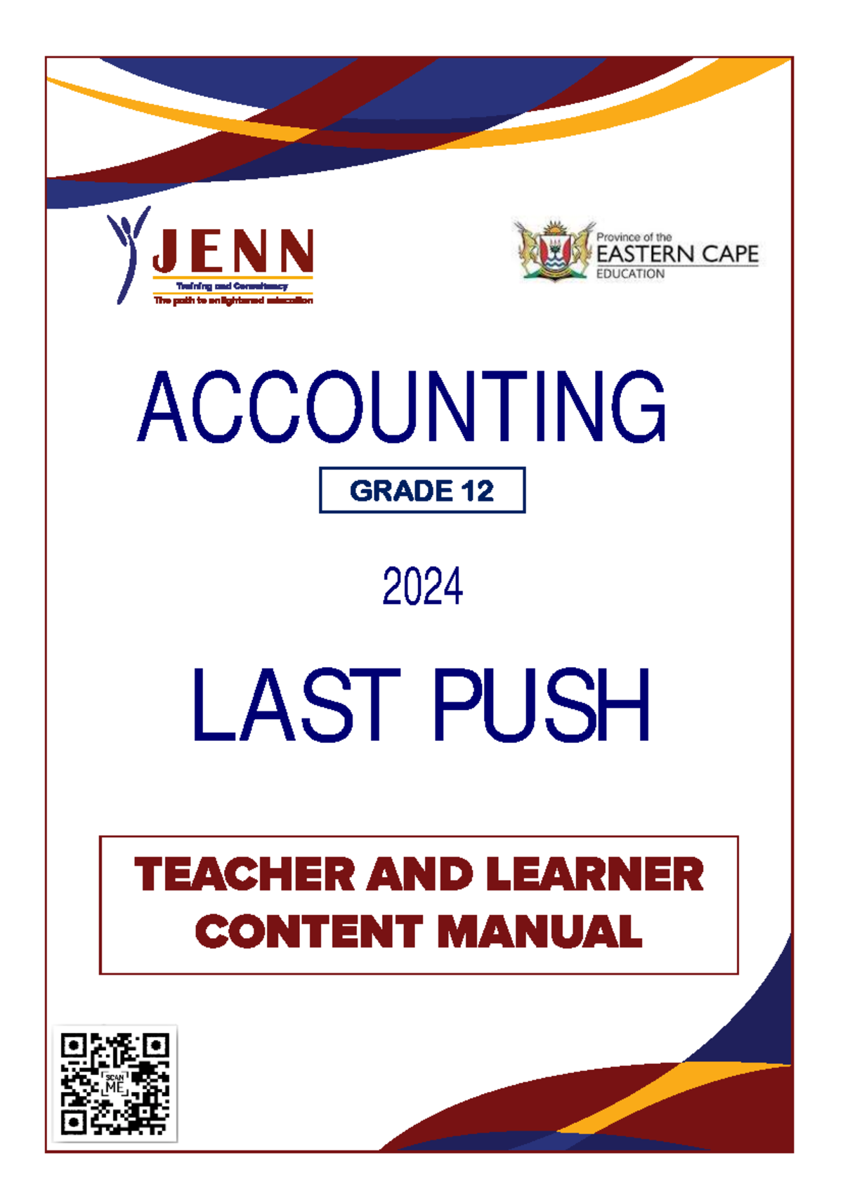 Accounting Grade 12 2024 Last Push - Paper 2 Revision Notes - Studocu