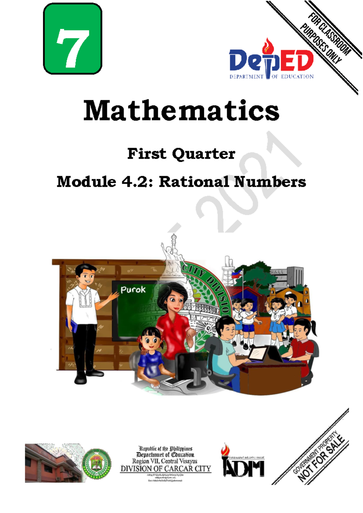 Math 7 Q1 Week 4 Lesson 2 edited Aug - Mathematics First Quarter Module ...