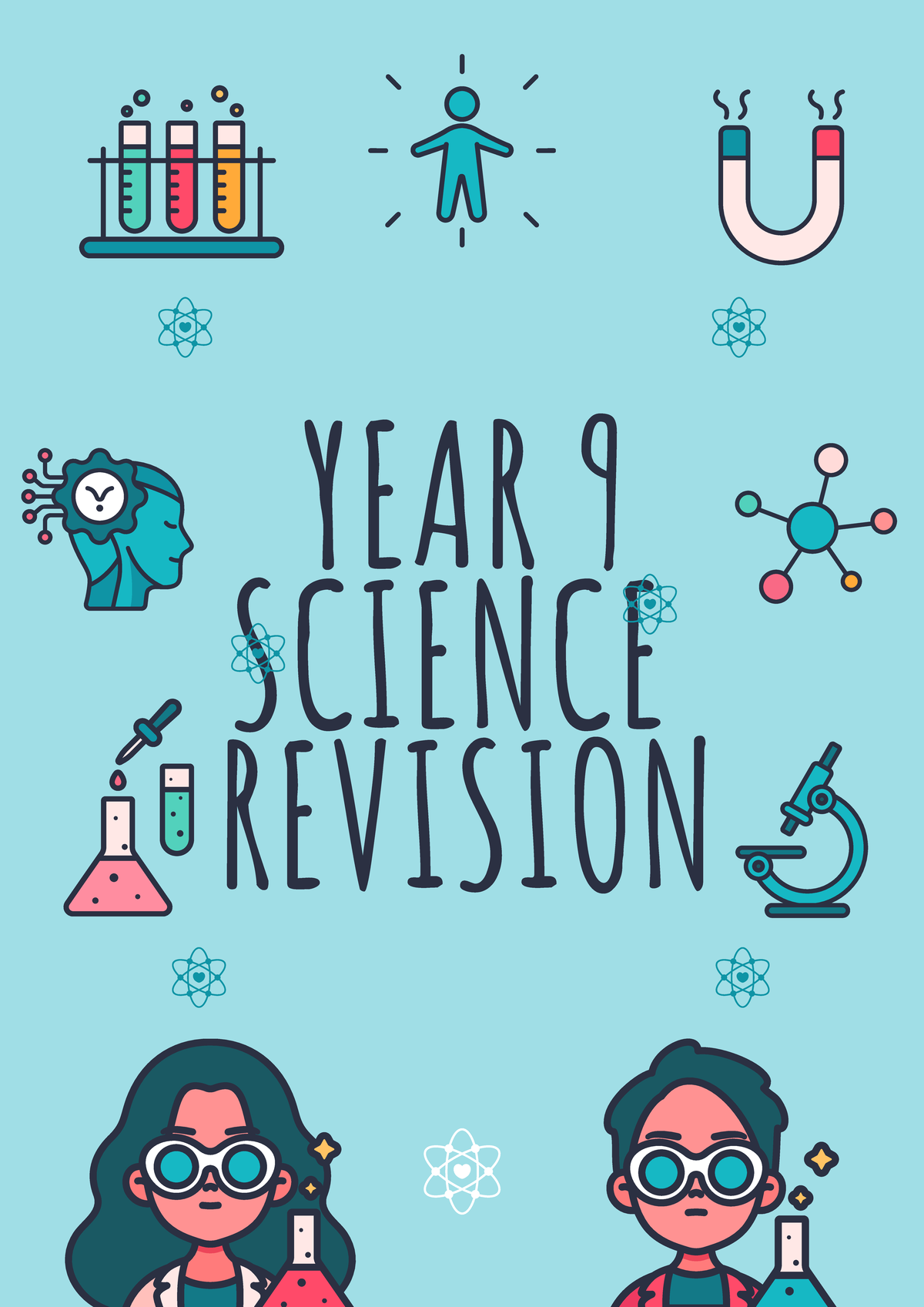 Year 9 Science SEM 1 Revision Workbook: Atom & Body Systems Insights ...