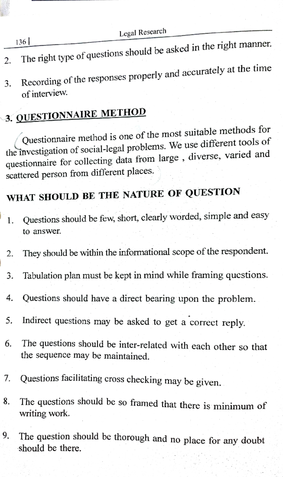 Questionnaire Method in Legal Research: Key Considerations and ...