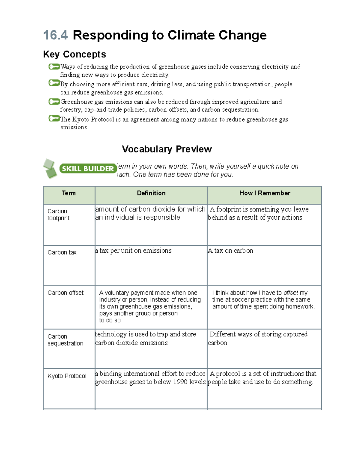 Tyler Neain - Lesson 16.4 Worksheets - 16 Responding to Climate Change ...