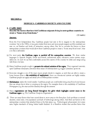 512977109 Caribbean Studies IA - Caribbean Advanced Proficiency ...
