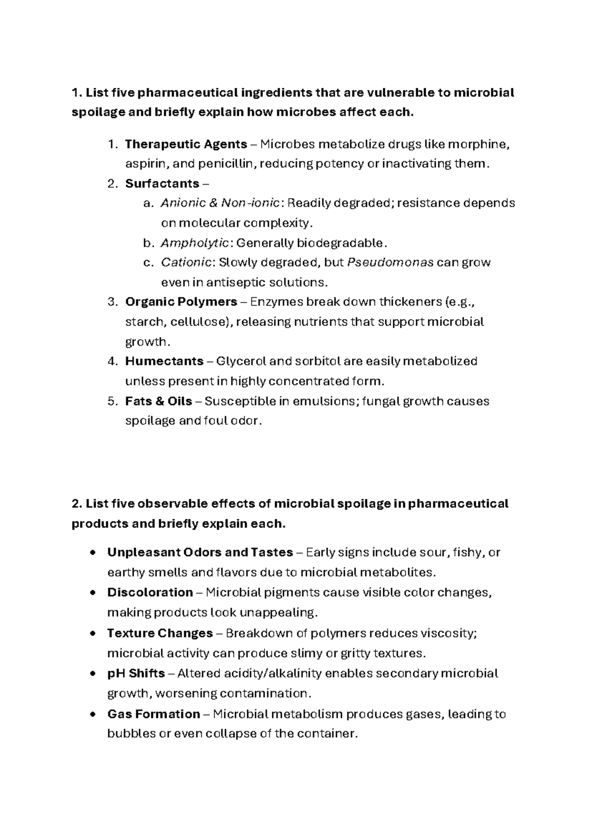 8. Microbial Contamination in Pharmaceuticals: Causes, Effects, and ...