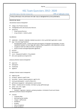 HSC Business Assessment #3: Marketing Strategy & SWOT Analysis - Studocu