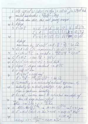 Chemisch Rekenen 1 opgaven - KEMIA - Chemisch rekenen 1 4 havo Opgave 1 Bereken de massa van: a ...