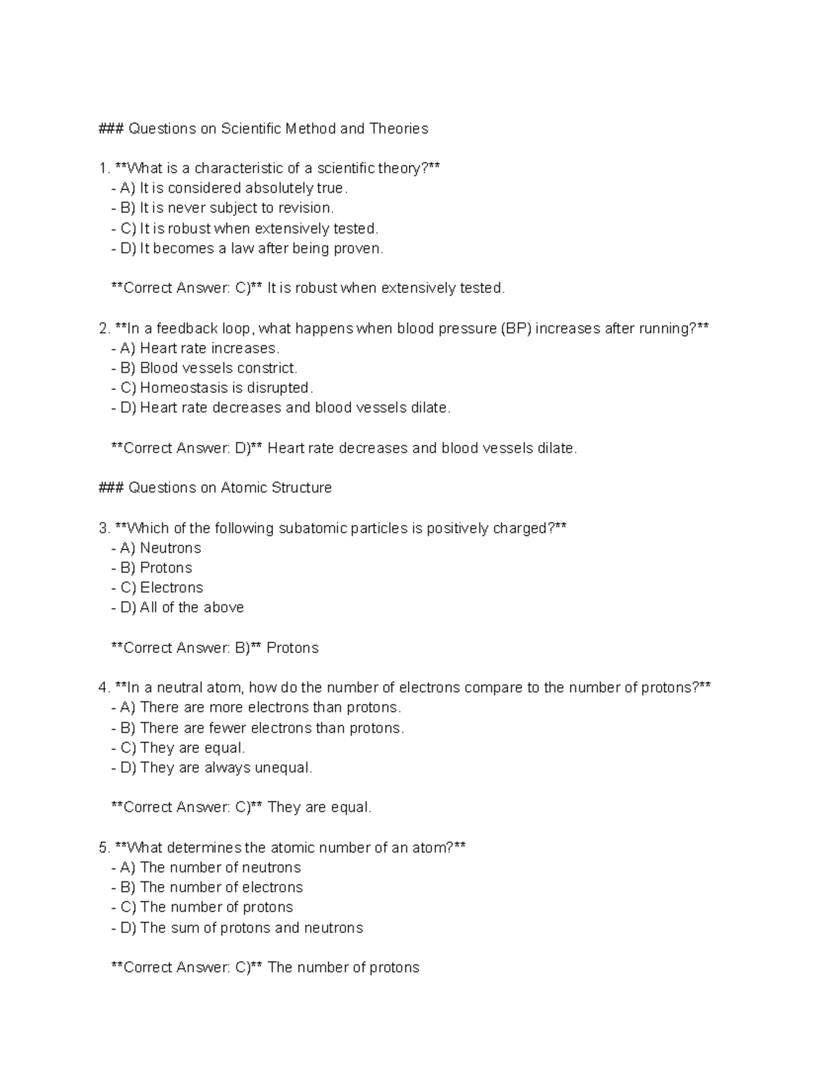 Biology Exam Review Questions On Macromolecules And Cell Functions Questions On Scientific
