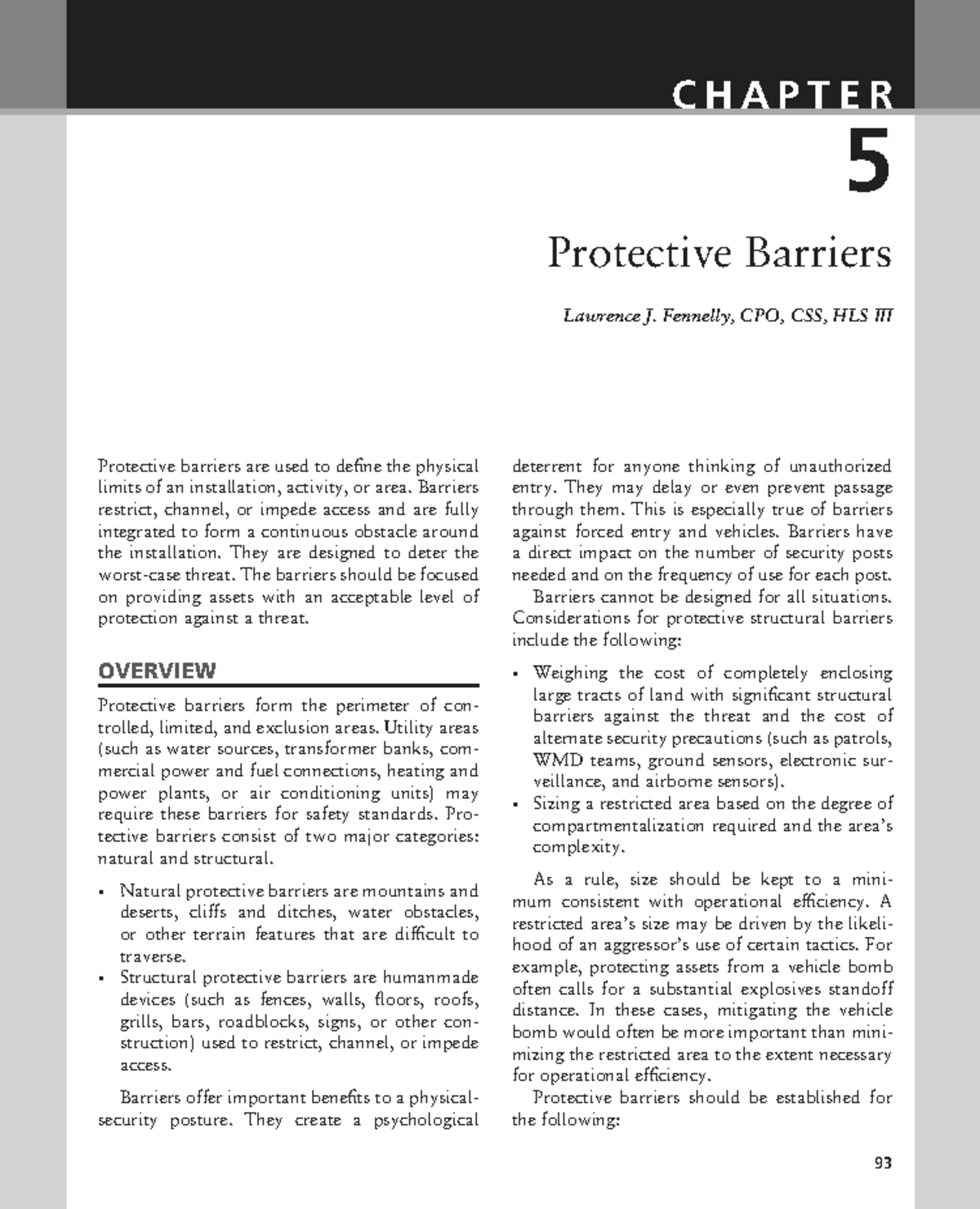 CHAPTER 5 Protective Barriers: Understanding Security Measures in ...