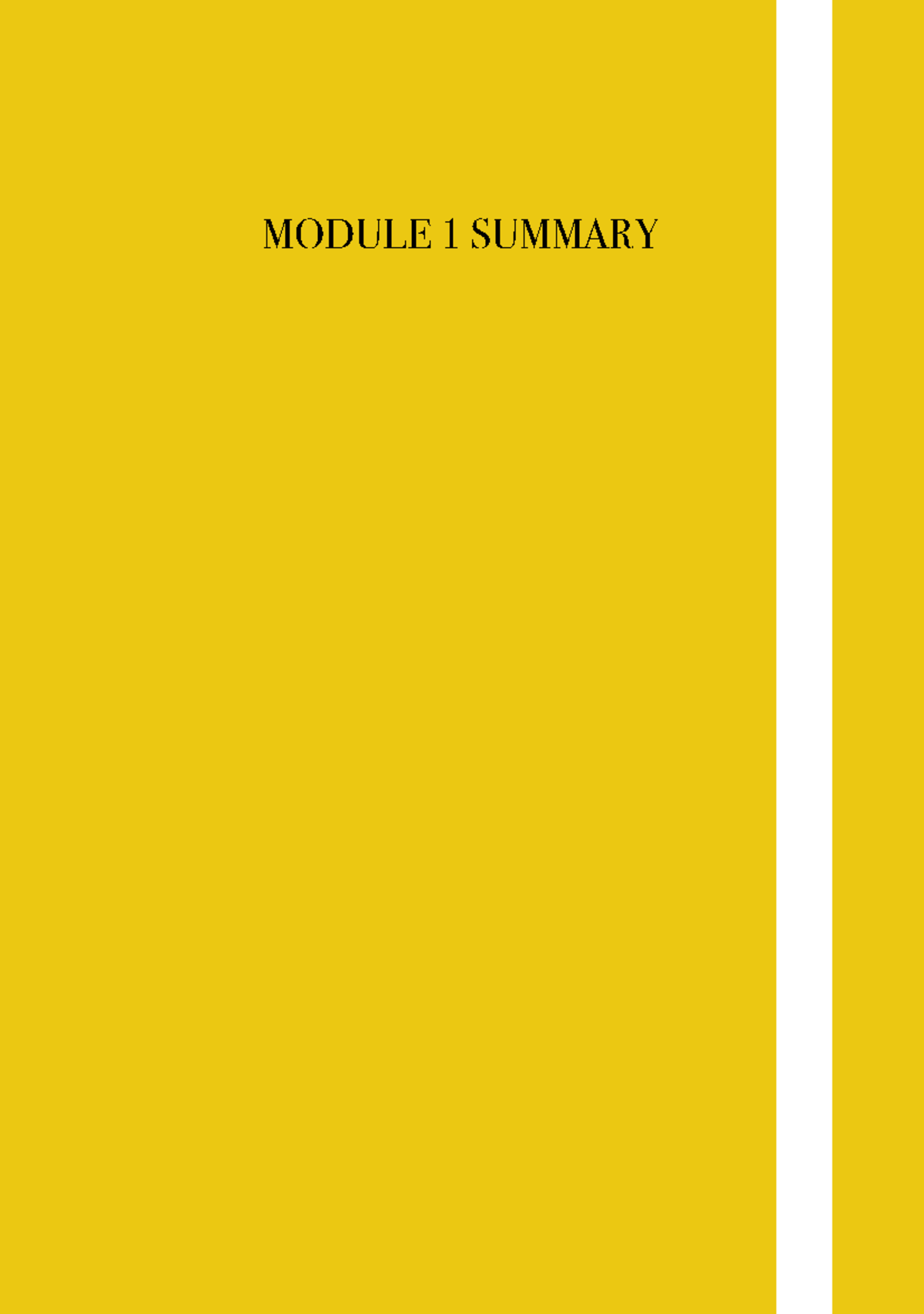 Module 1 Summary - prelim chem - MODULE 1 SUMMARY green-definitions of ...