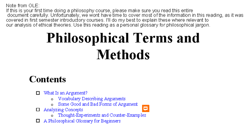 PHIL 101: Intro to Philosophy - Key Terms & Argument Analysis Notes ...