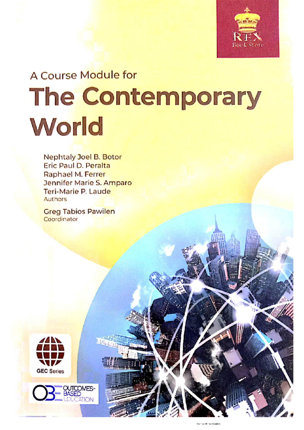 Contemporary- World- Reference - The Contemporary World - Studocu