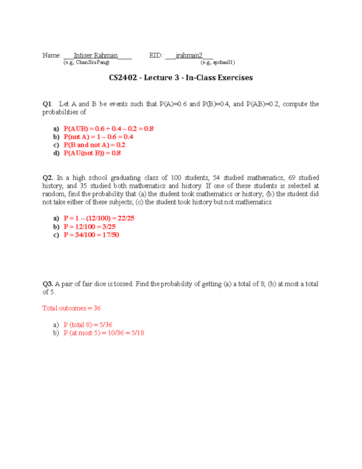 Ex-L3 - Tutorials - Name: Intiser Rahman_ EID: irahman2 (e., Chan Siu ...
