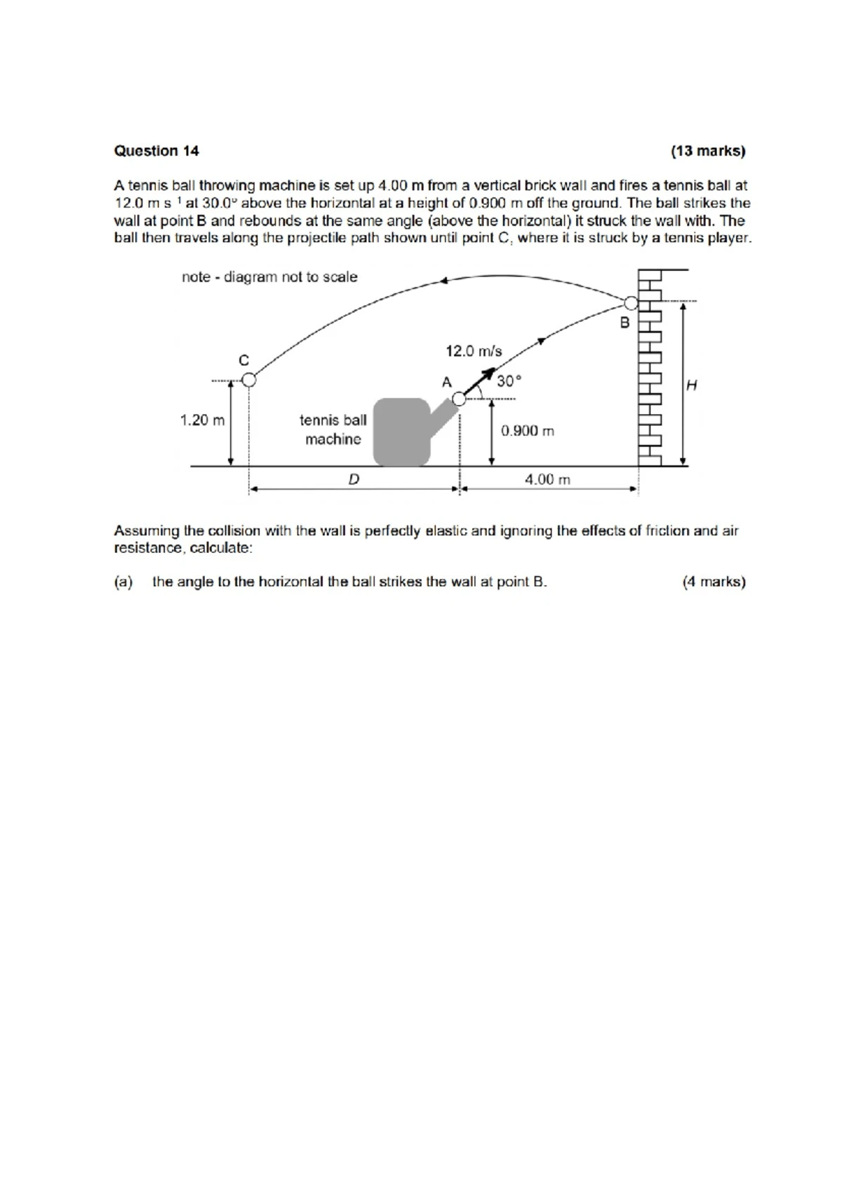 Year 12 ATAR Physics: Projectile Motion Experiment Analysis - Studocu