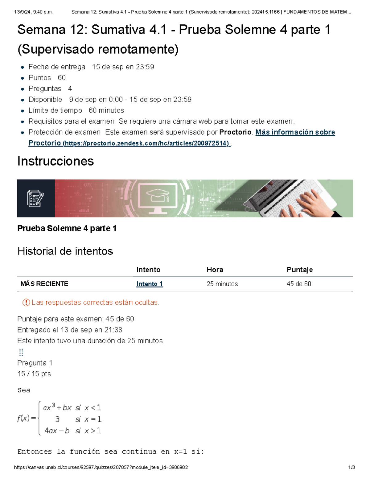 Semana 12: Sumativa 4 - Prueba Solemne 4 Parte 1 en Fundamentos de Matemáticas - Studocu