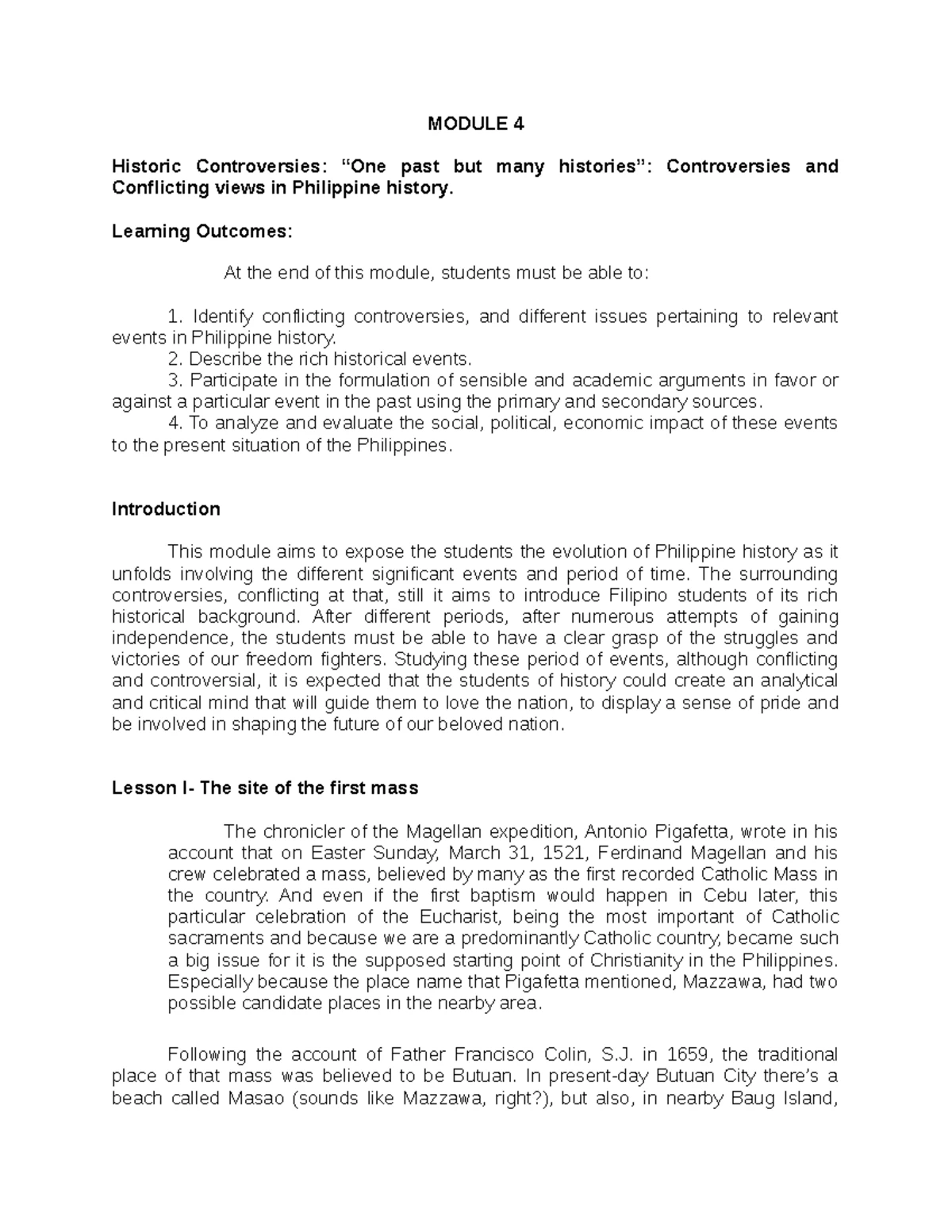 Chapter 1 - My summary - Chapter 1 Comparative Analysis of PisoNet and ...