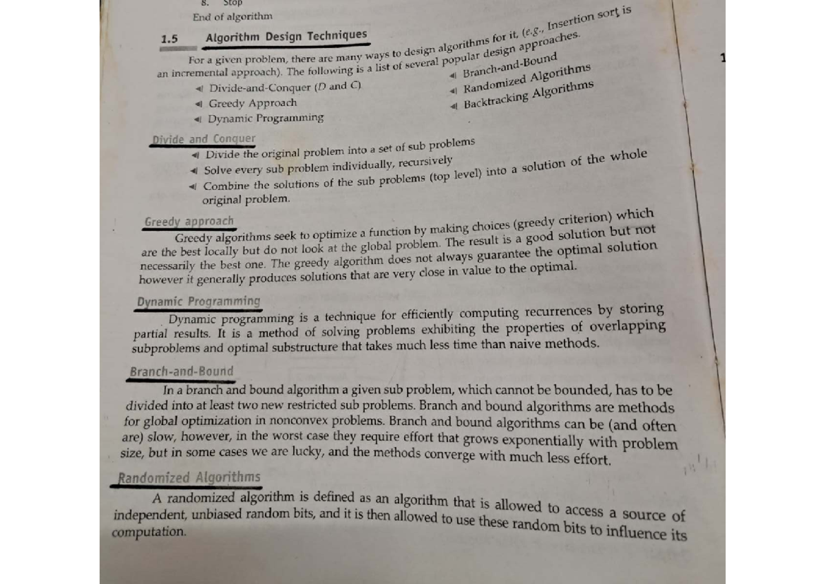 Lecture 1.9: Backtracking Algorithms and Their Classifications - Studocu