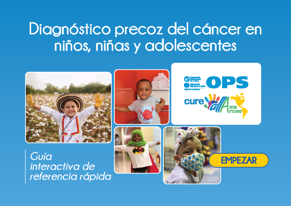 Guía Interactiva para el Diagnóstico Precoz del Cáncer Infantil - OPS ...
