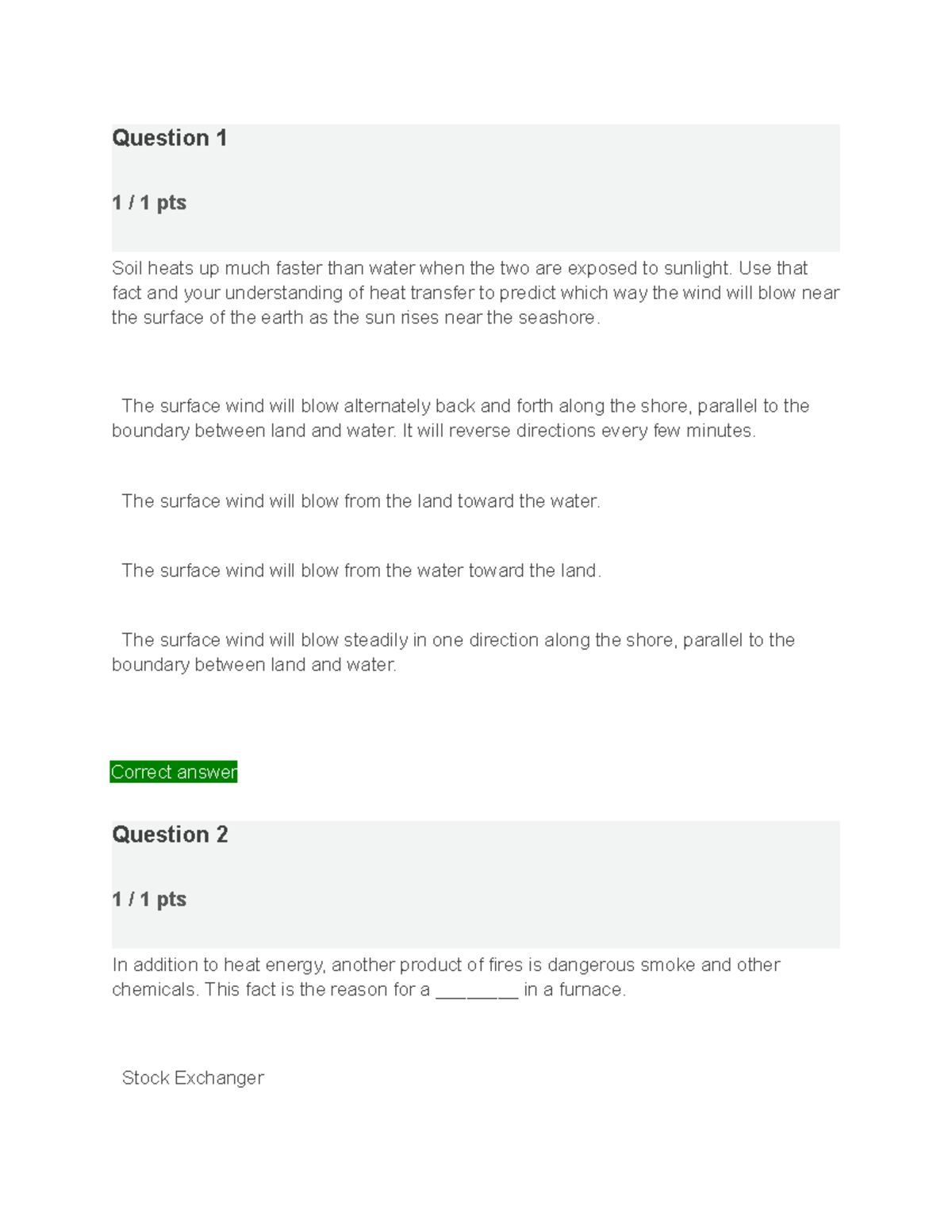Ch. 7 & 8 PHY 101 Heat Transfer Concepts & Practice Questions - Studocu