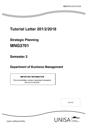 MNG3701 Assignment 1 2025 Studic - SEMESTER MNG ASSIGNMENT DUE 13 MARCH TABLE OF CONTENTS - Studocu