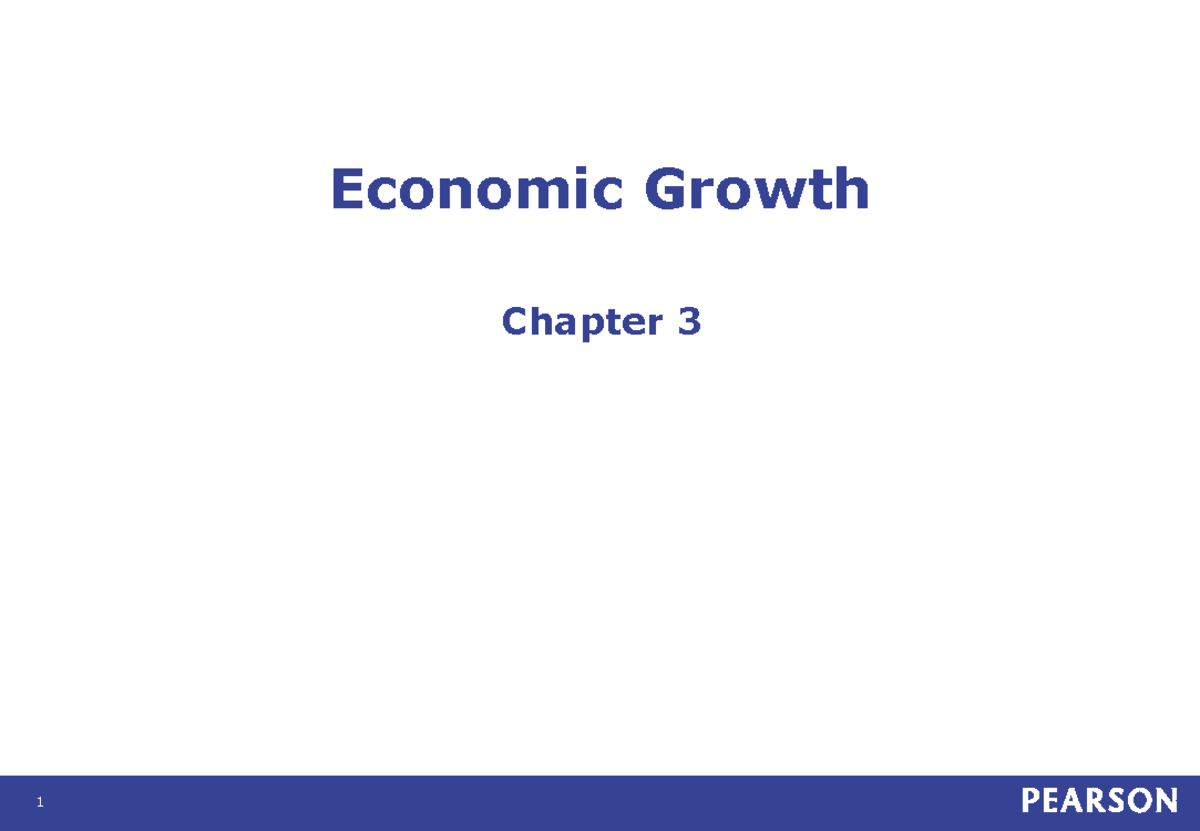 Economic Growth: Key Concepts from Chapter 3 (ECO 101) - Studocu