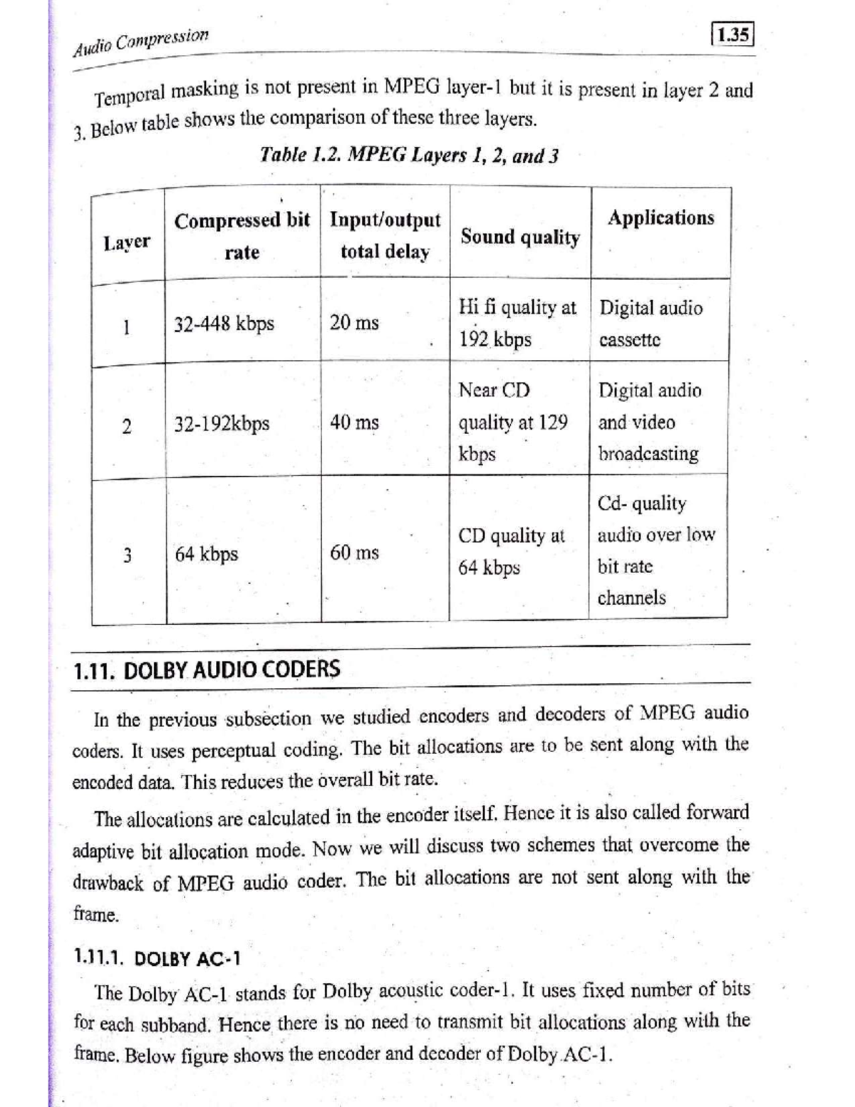 Dolby Audio Coders Overview and Applications - Studocu
